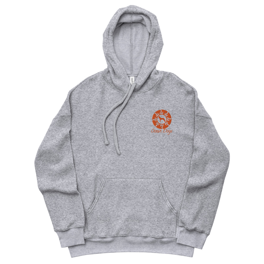 Sueded Fleece Logo Hoodie